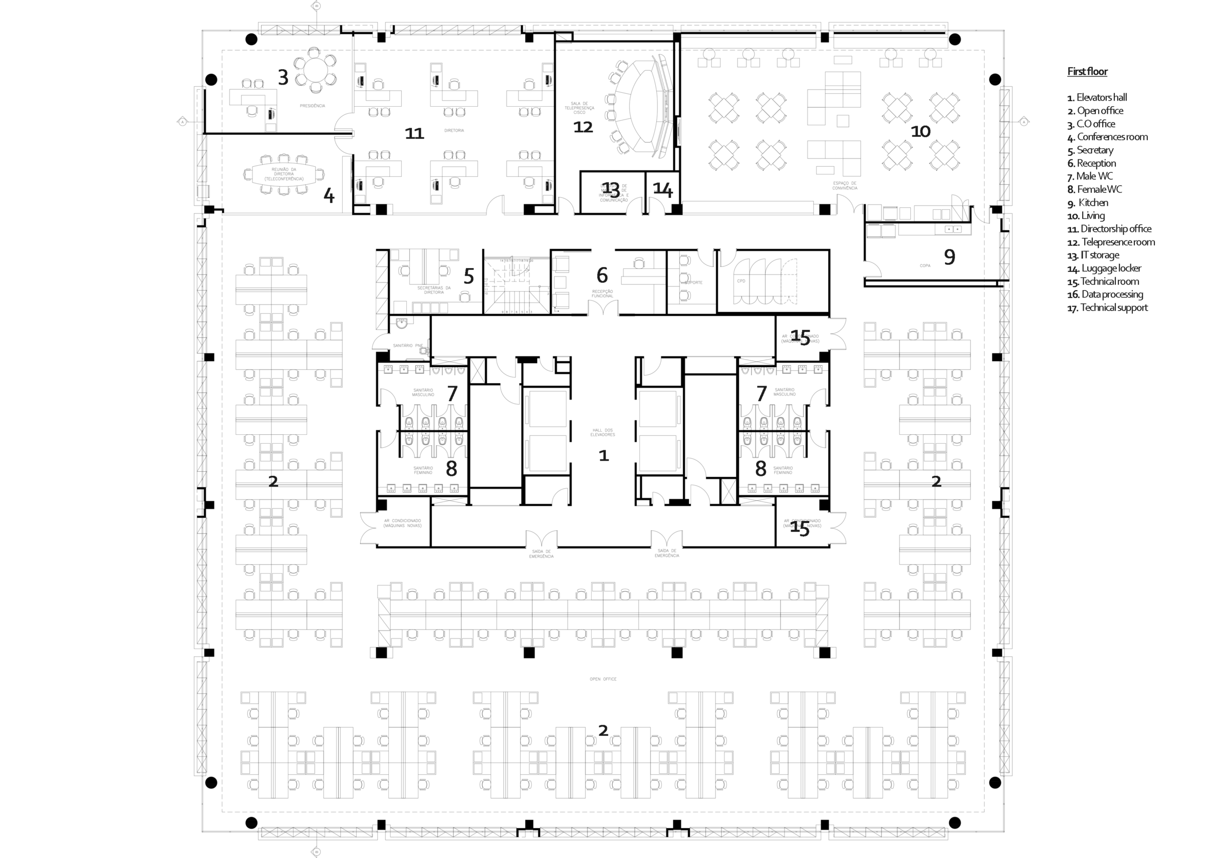 Escritório Rexam Beverage — Mareines Arquitetura